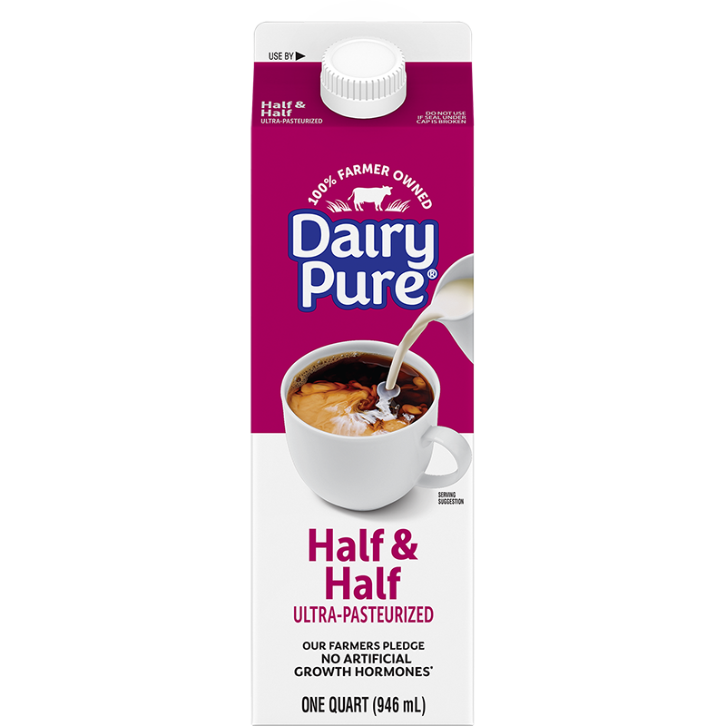 UHT Half & Half Quart - DairyPure®