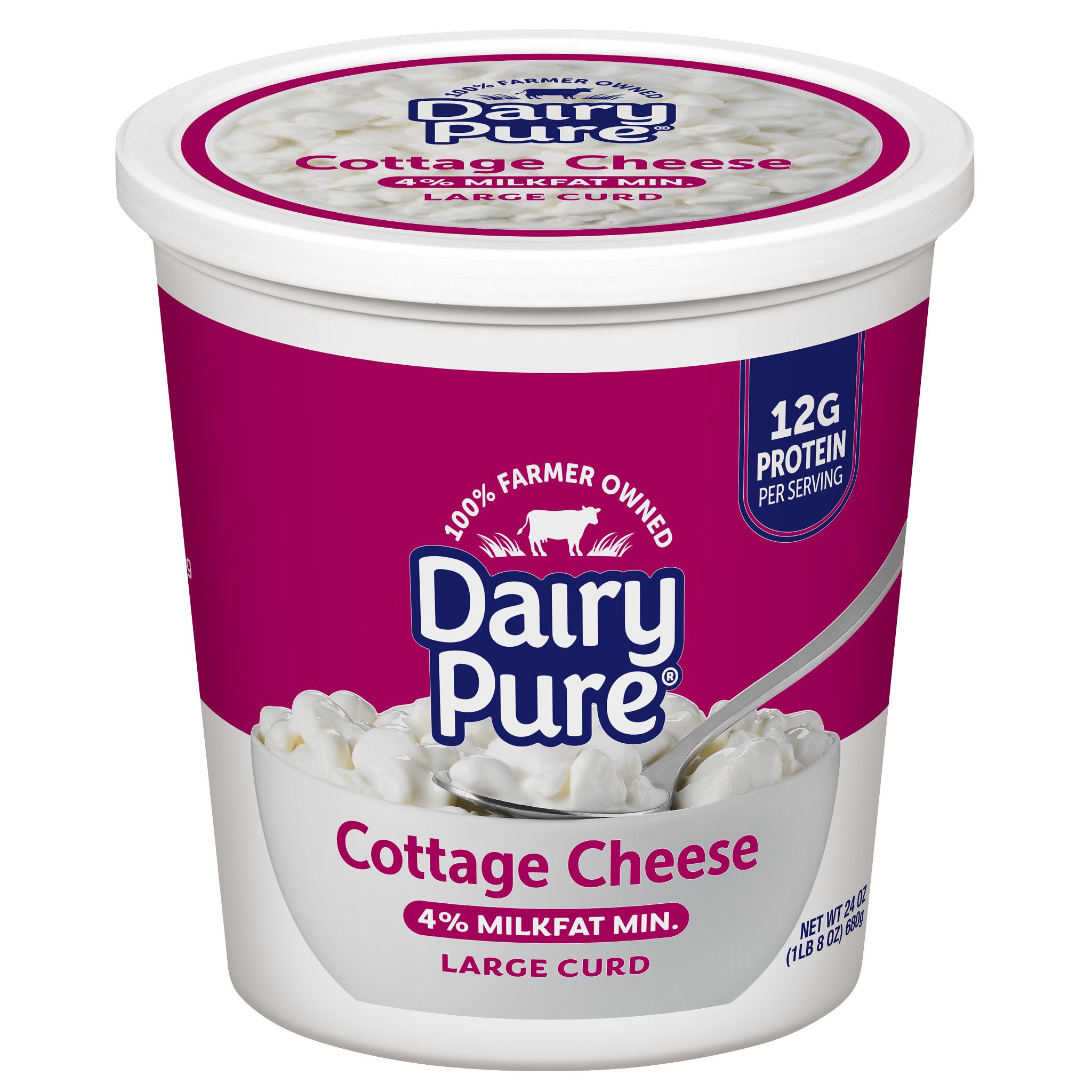 4% Cottage Cheese 24 oz. - DairyPure®